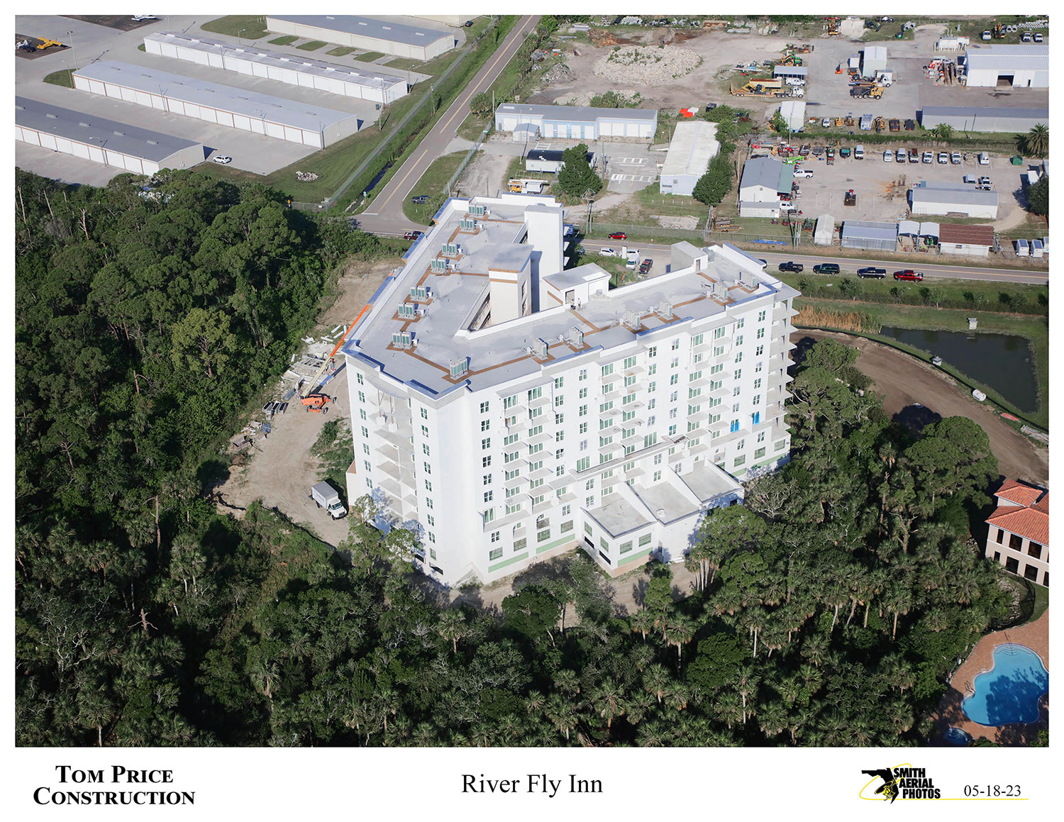 Fly-In condominium construction updates - River Fly-In