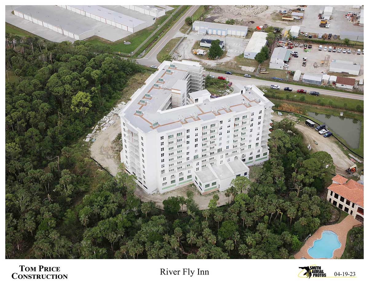 Fly-In condominium construction updates - River Fly-In